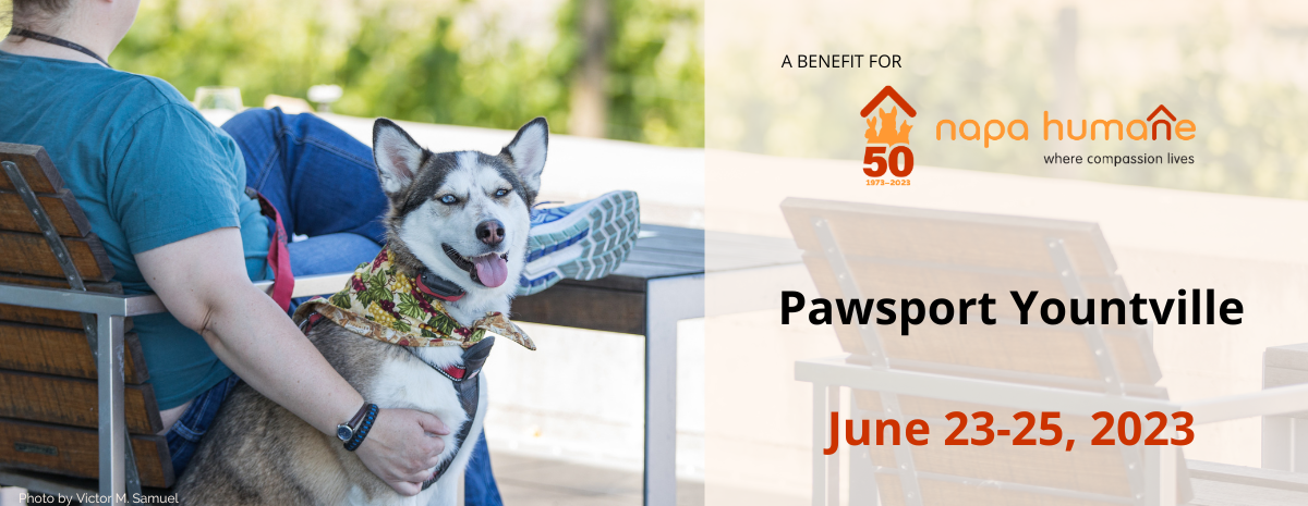 Napa Humane's Pawsport 2023